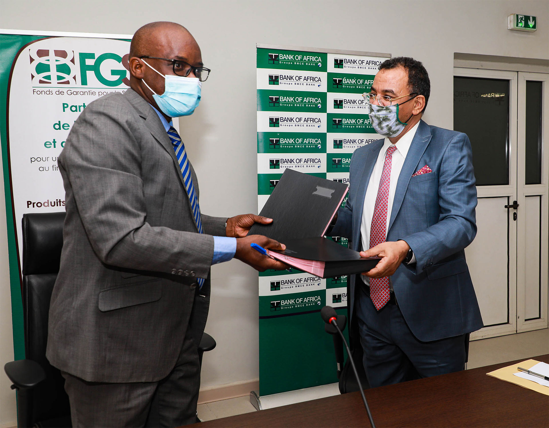 Convention BANK OF AFRICA – MALI / Fonds de garantie pour le Secteur ...